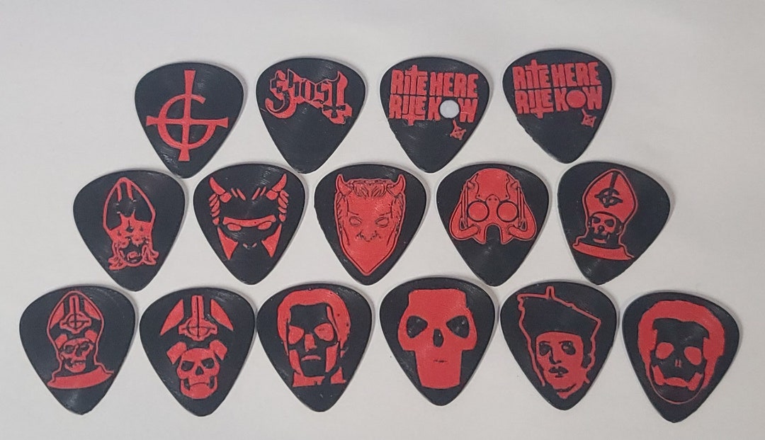Custom 3d Printed Ghost (band) Guitar Picks - Etsy