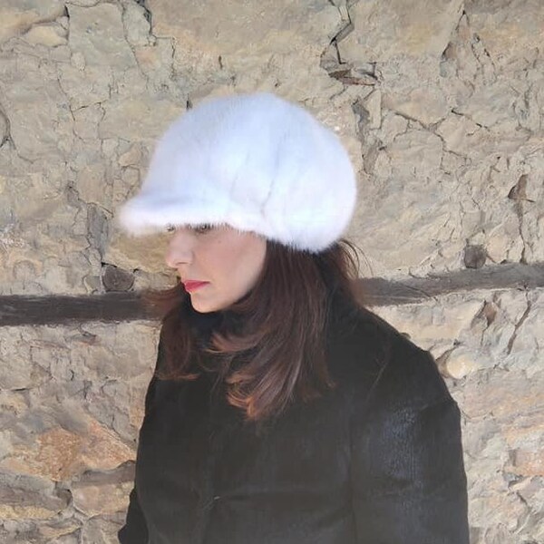 White Mink Fur - Etsy