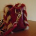 Fur Red Bag, Elegant and Unique - Etsy