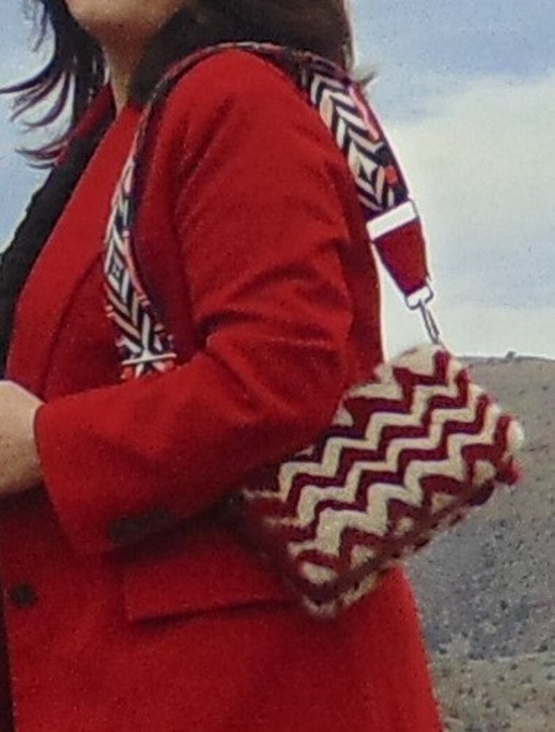 Fur Red Bag, Elegant and Unique - Etsy