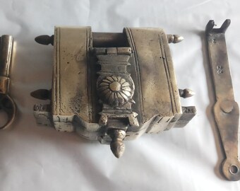 Antique Indian Lock - Etsy