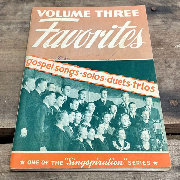 Singspiration Book - Etsy