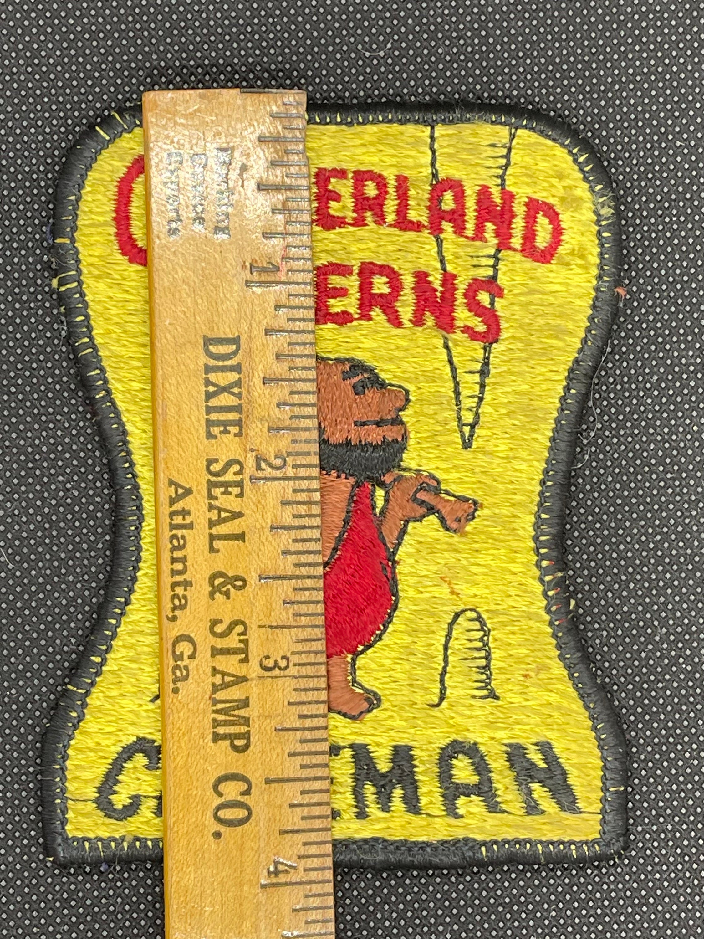 Caveman Patch From Cumberland Cavern Made in the 70s - Etsy