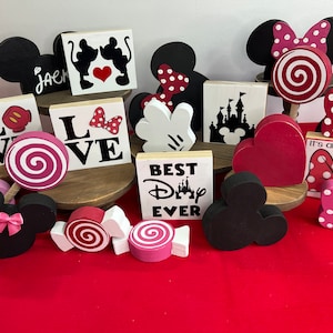 Wooden MOUSE EARS | Bows | Glove | TIERED Tray Décor | Sign | Farmhouse ...