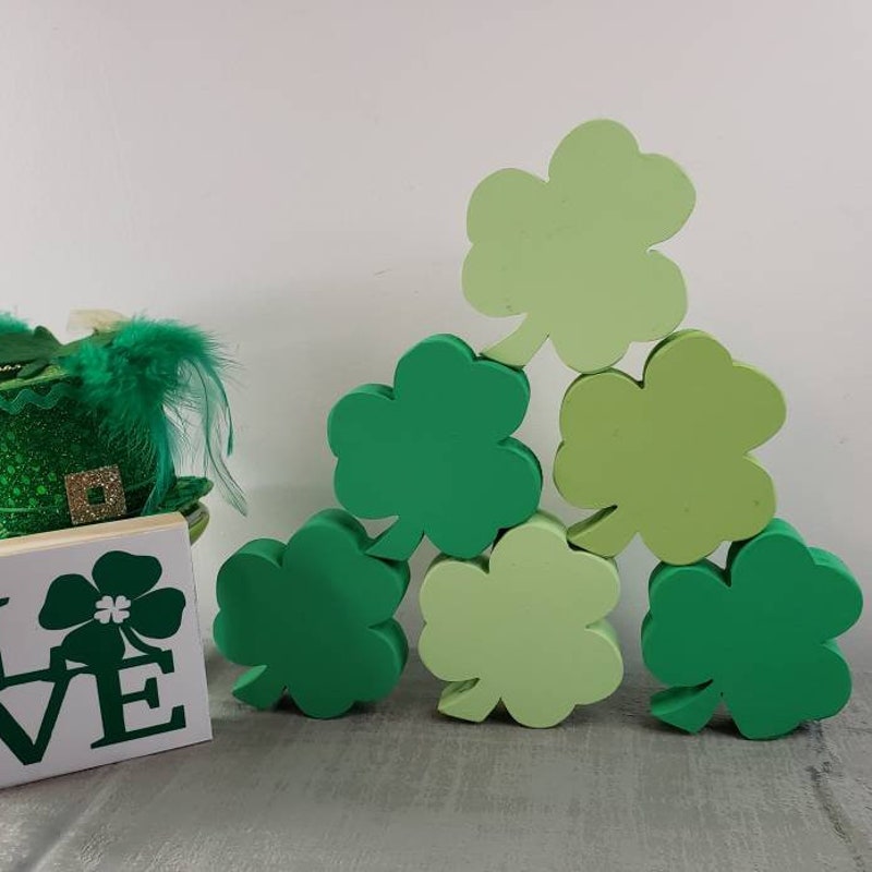 Wood Shamrock - Etsy