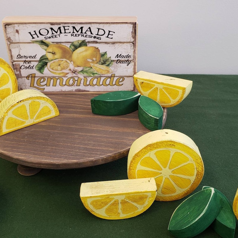 Lemon Table Decor - Etsy