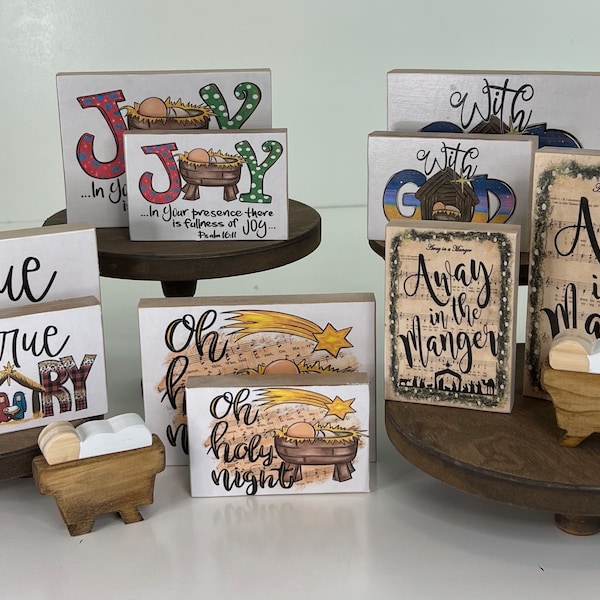 Wooden Manger - Etsy