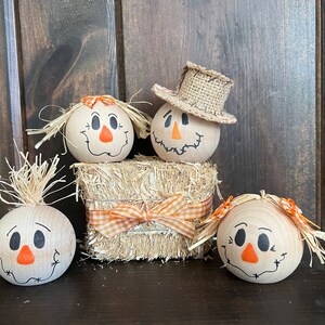 SCARECROW | WOODEN | FALL Decoration | Tiered Tray Decor | Autumn ...