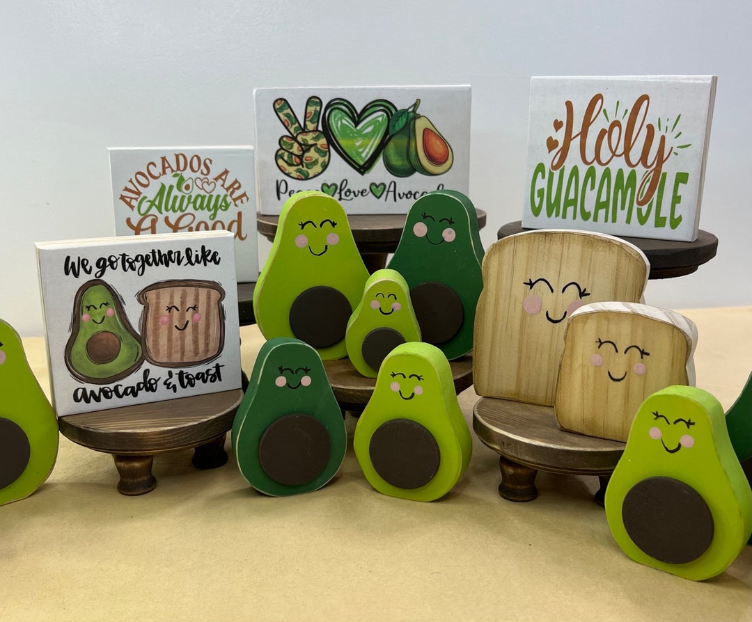 AVOCADO FAMILY, TOAST and Signs | Mamacado | Babycado | Taco Night ...