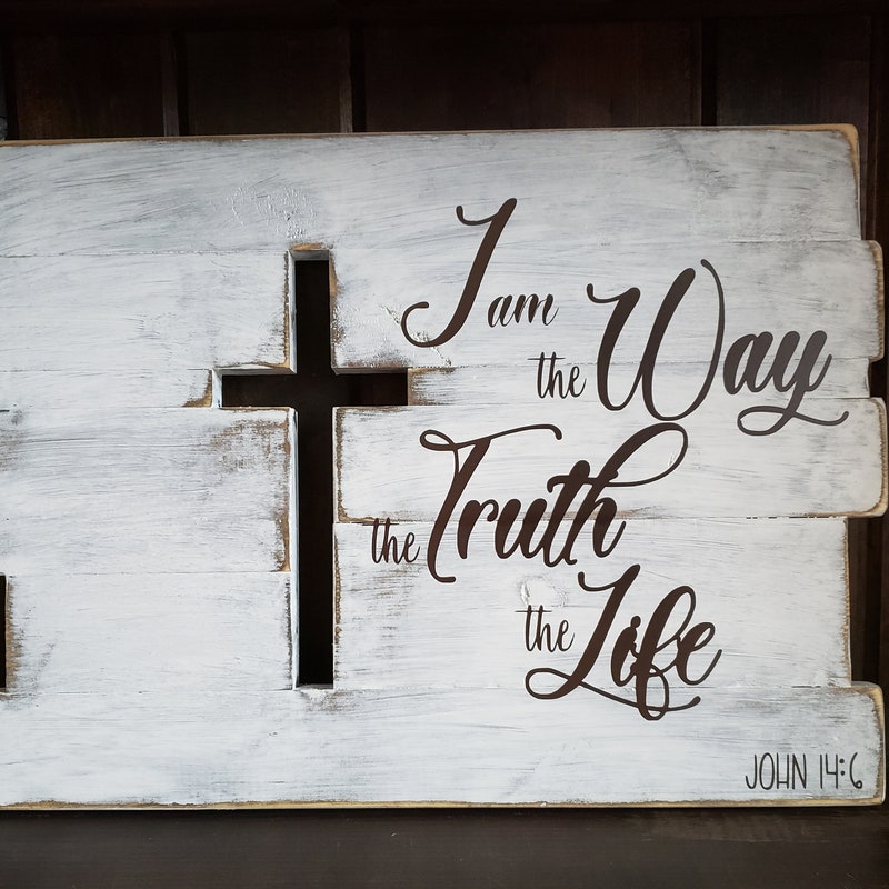 Rustic Christian Wall Art - Etsy