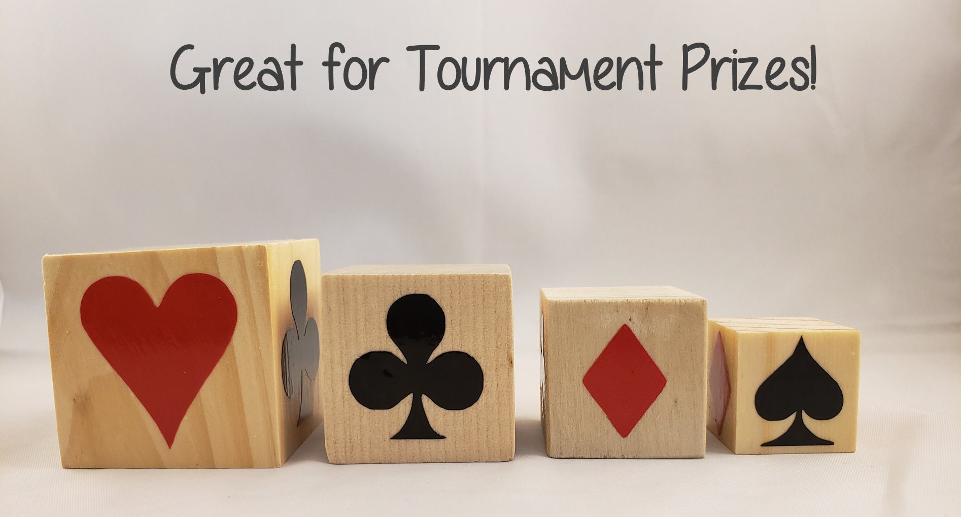 Natural Wood Euchre Trump Cube what's Trump - Etsy