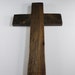 Rustic Wooden White Washed Cross, Housewarming Gift, Reclaimed Wood ...
