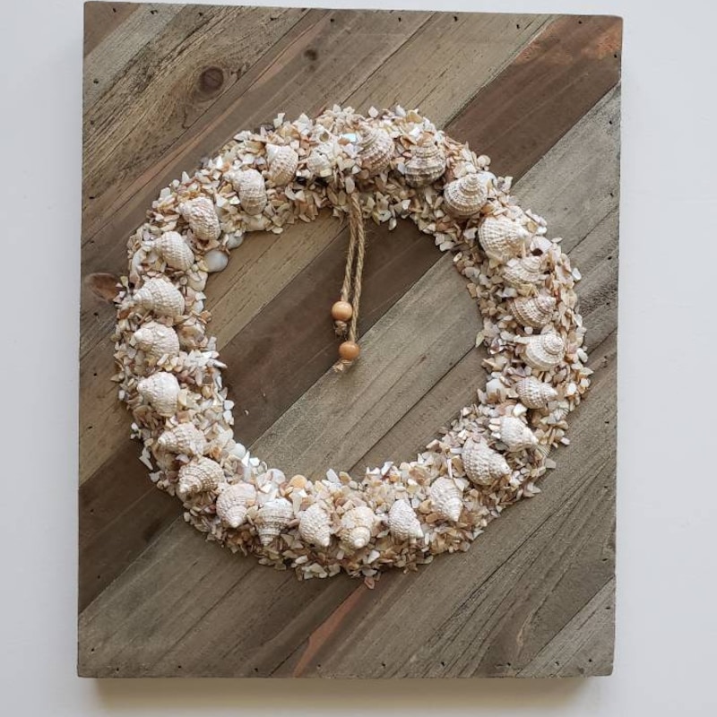Sea Shell Wreath - Etsy