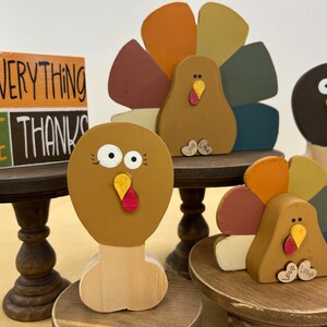 WHIMSICAL TURKEYS, Turkey LEGS and Signs | Thanksgiving | Chunky ...