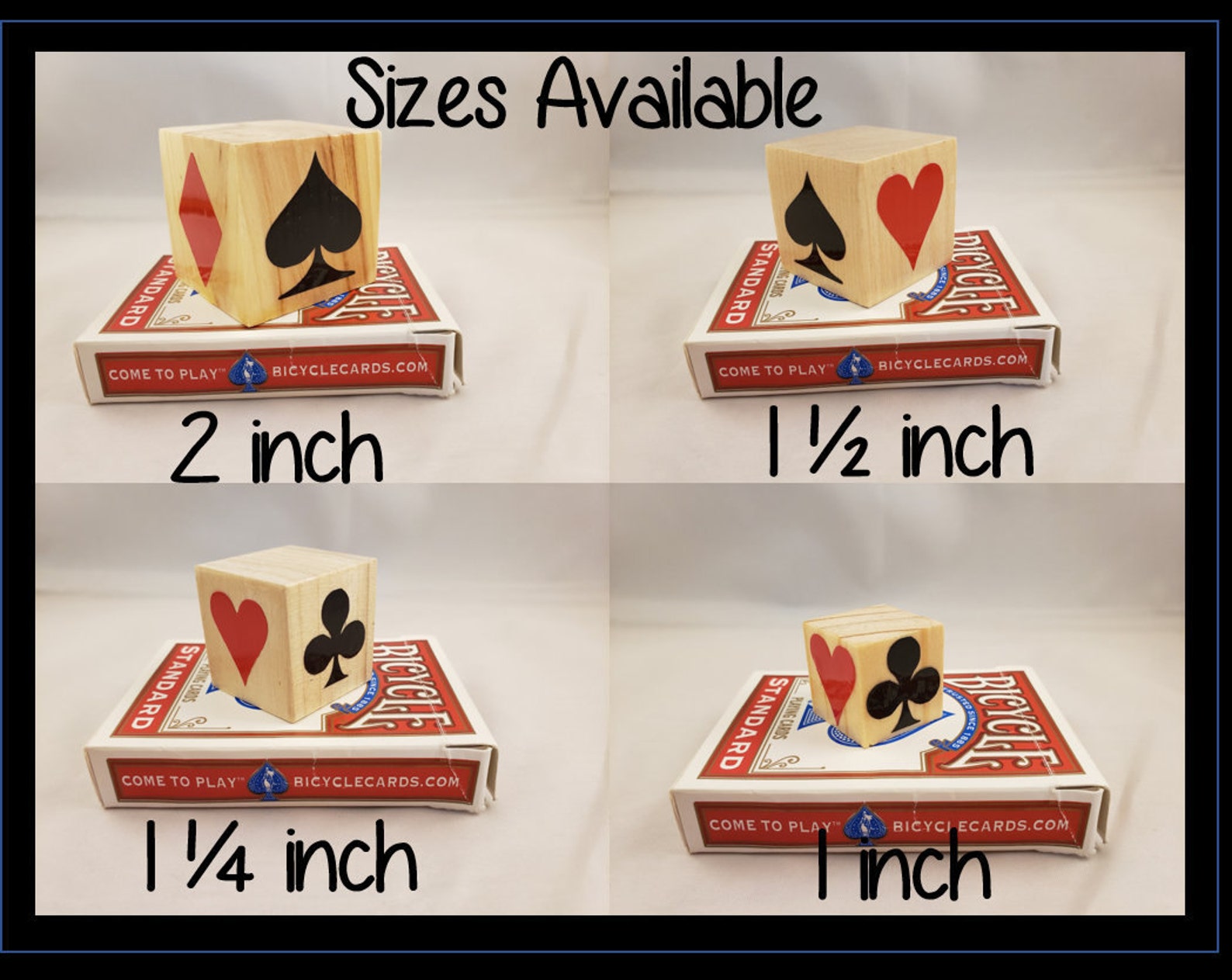 Natural Wood Euchre Trump Cube, what's Trump Cubes, Trump Marker, Trump ...