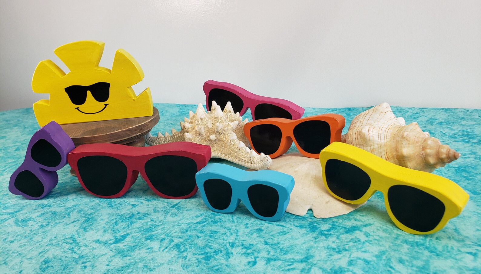 SUNGLASSES SUN and SUMMER Signs Wooden Tiered Tray Decor - Etsy