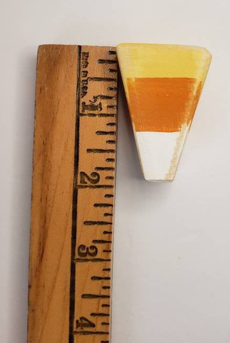 MINI CANDY CORN Chunky Wood Fall Decor Rustic - Etsy