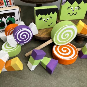 Fun Frankenstein Family | Candy Corn | Halloween | Fall Tiered Tray ...