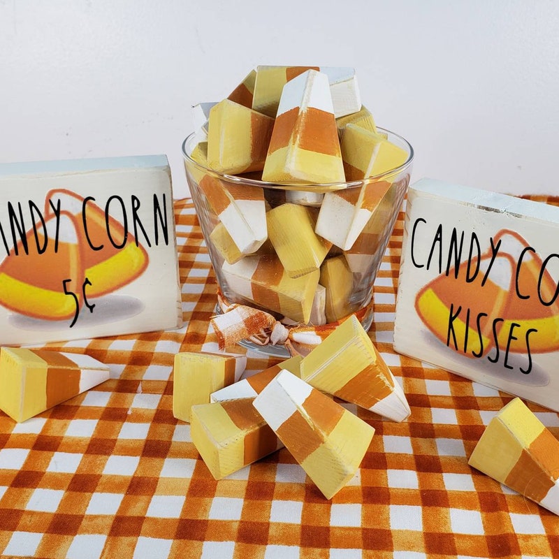 Candy Corn Fall Decor - Etsy