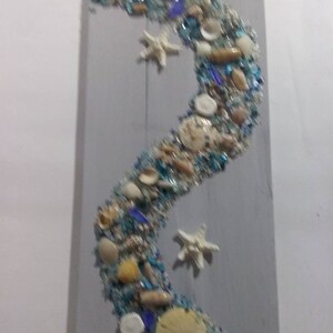 BEACH SHELL Wall Art Sea Shell Summer Decor Mounted on | Etsy