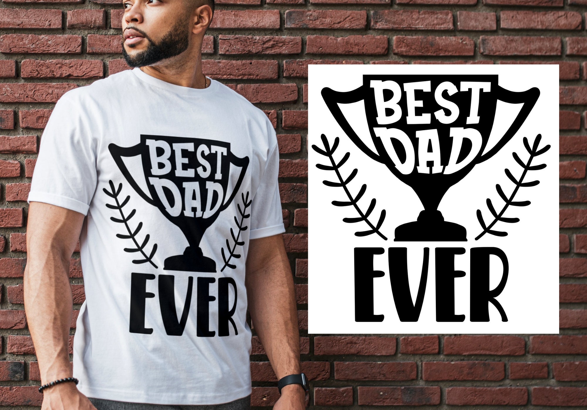 Dad Svg Bundle Fathers Day Svg Cheer Dad Best Dad Ever Sublimation ...
