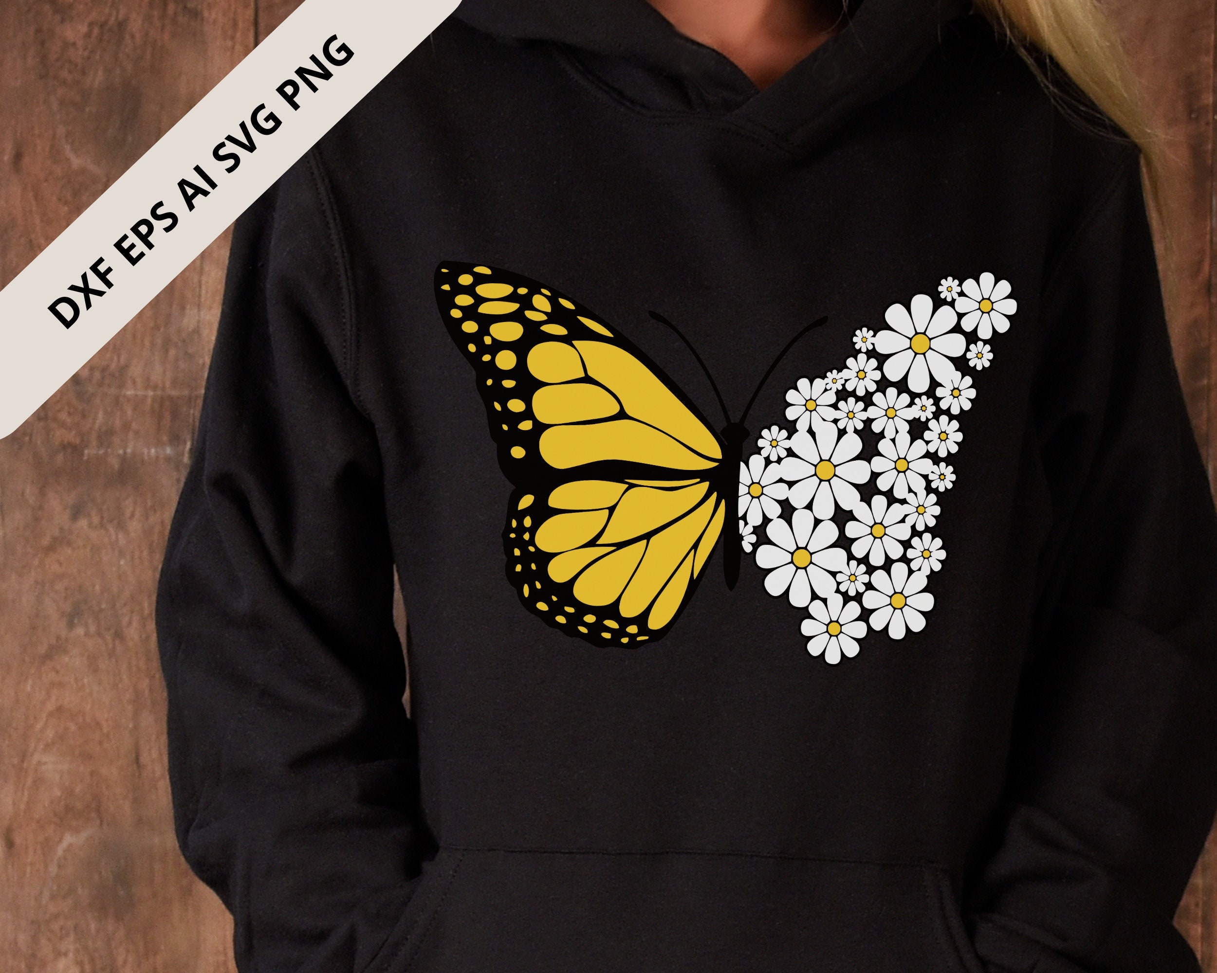 Butterfly SVG Daisy Svg Butterflies Sublimation Designs Digital File ...