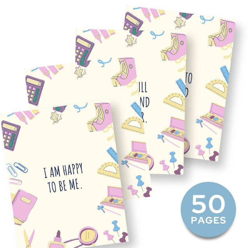 Kids Affirmation Cards Printable Back to School Affirmations ...