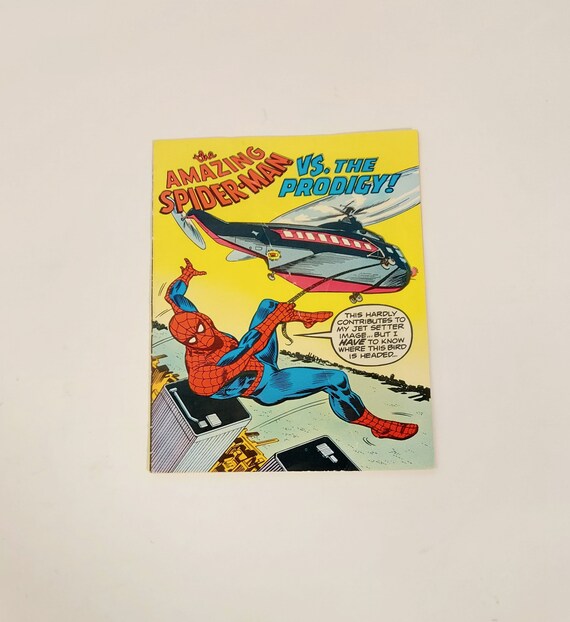 Spiderman Book the Amazing Spiderman Vs. the Prodigy Booklet - Etsy