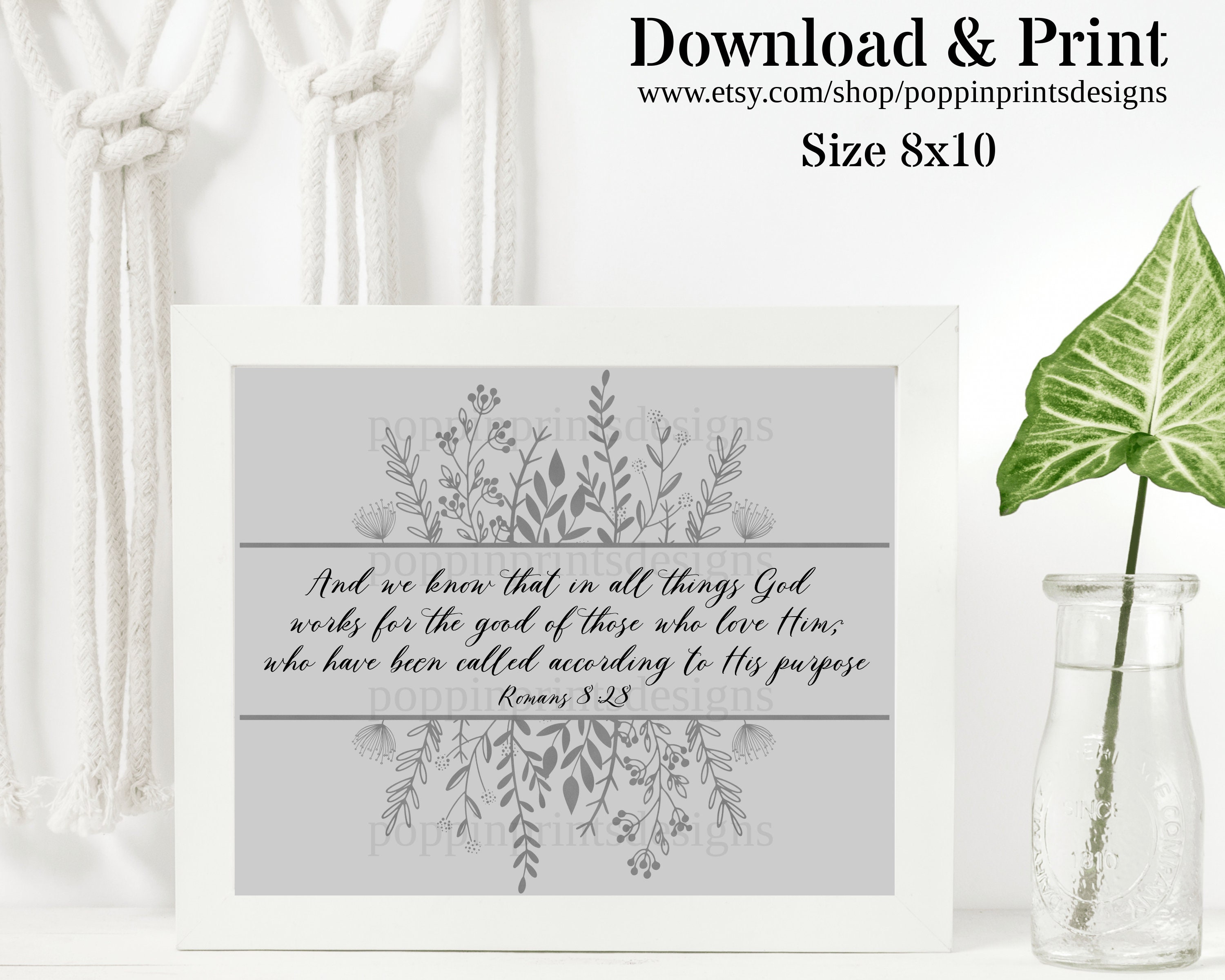 Bible Verse Wall Art Christian Wall Art Biblical Wall Art - Etsy España