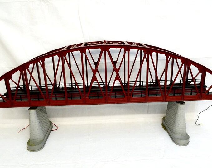 Rail King Steel Arch Bridge MTH O Scale Model 40-1031 Model Rail Road ...