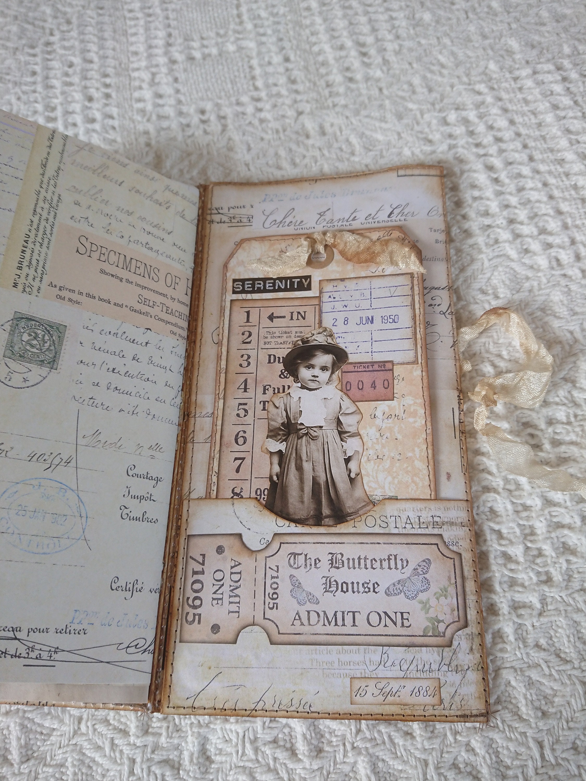 Trifold Notebook Journal Tag Holder - Etsy