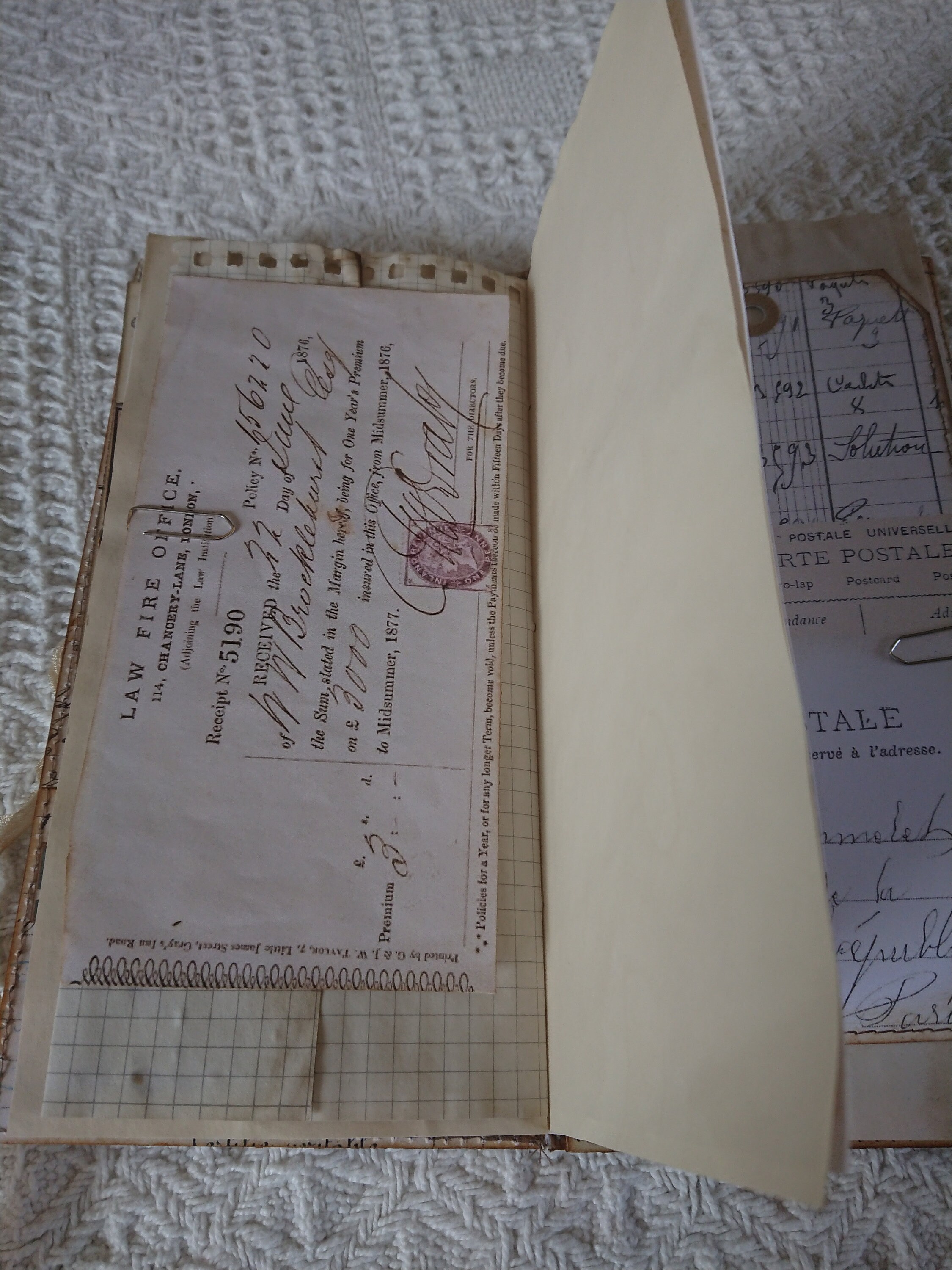 Trifold Notebook Journal Tag Holder - Etsy