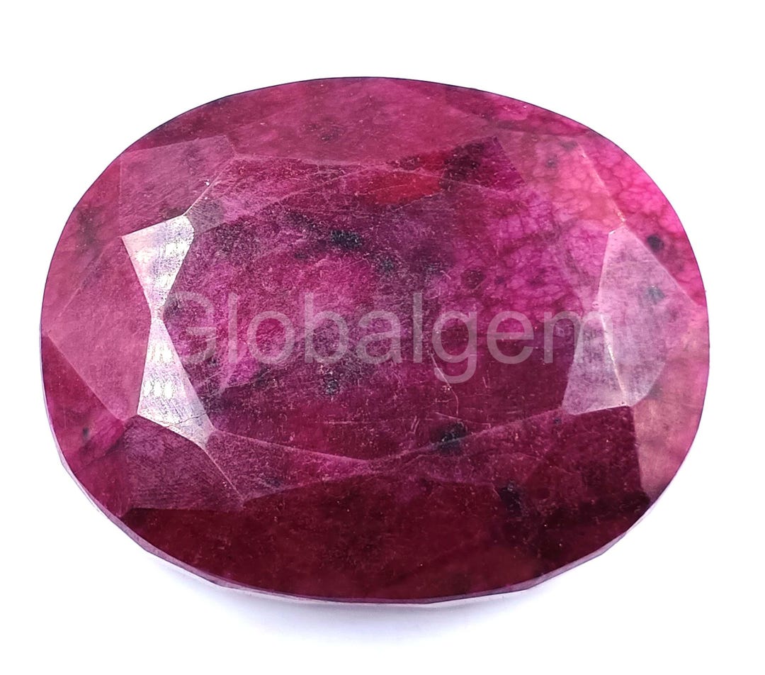 Big Red Ruby Natural 1232.5 Ct Certified Loose Gemstone Rare Collection ...