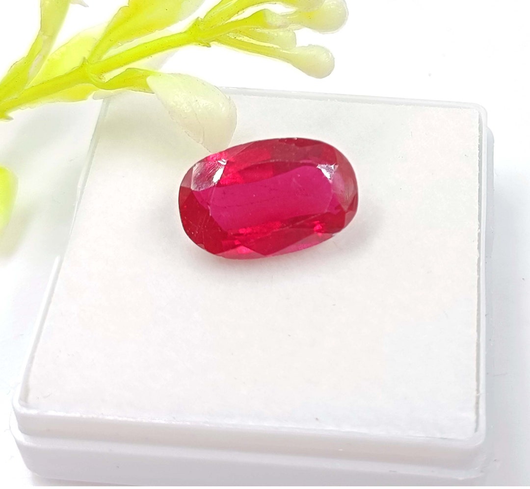 Ruby Mind-blowing 19.60 Carat Burma Ruby Loose Gems Limited Stone 18x07x09 Mm High-quality Would ...