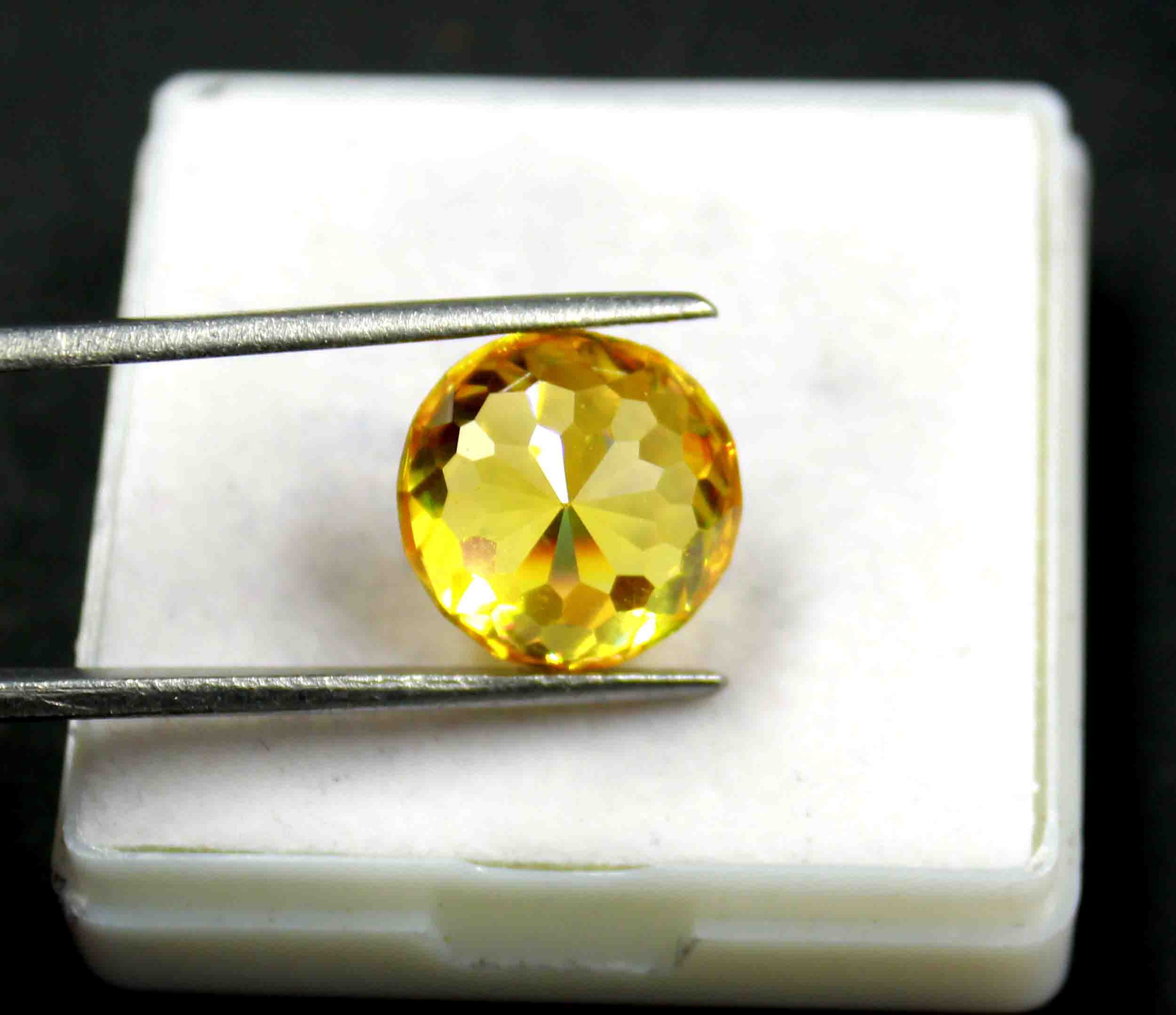 Yellow Spinel Gemstone 19.85 Ct Certified Natural VVS | Etsy