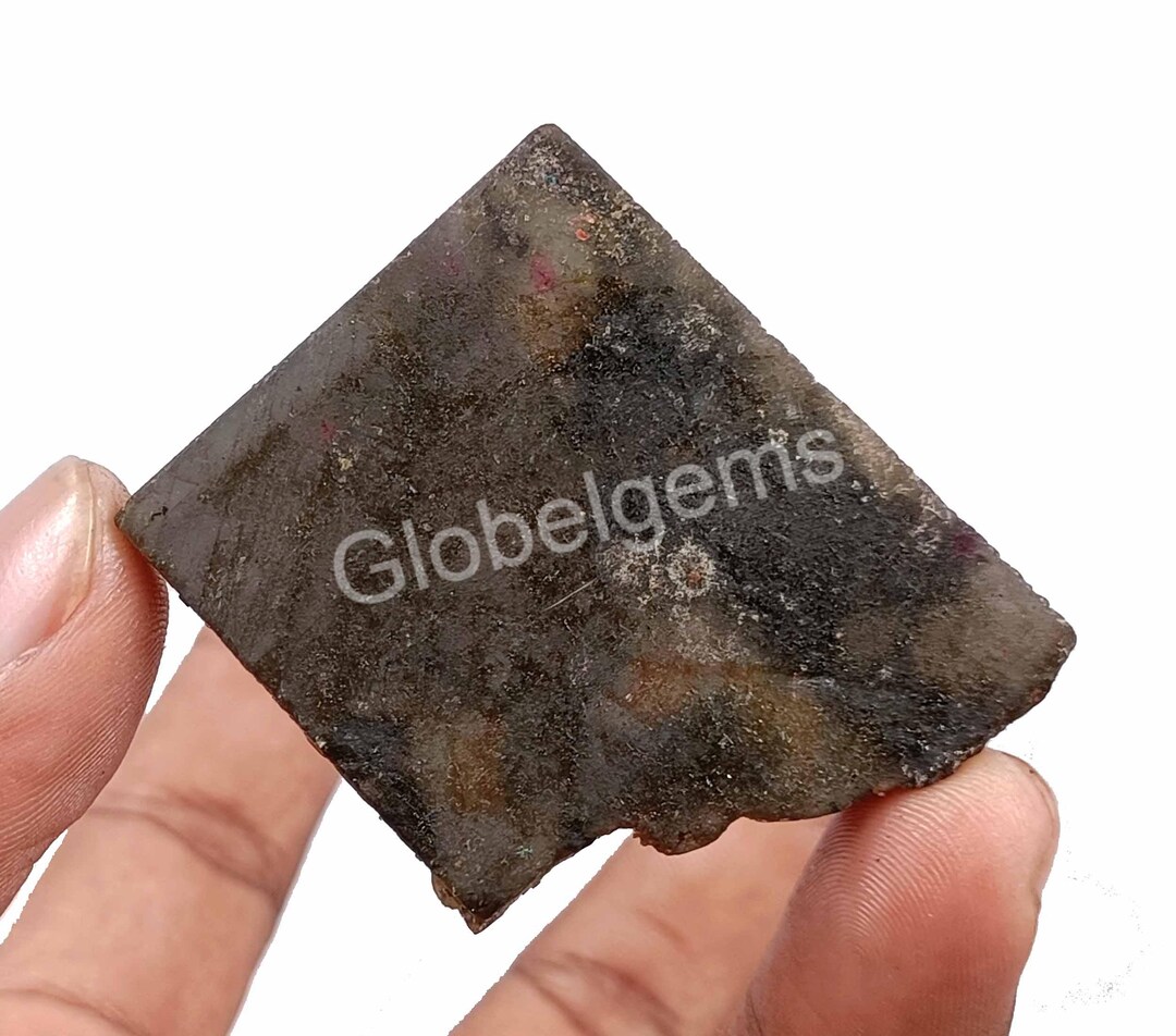 Labradorite Slab Raw Natural Multi-color Rough Labradorite Rare ...
