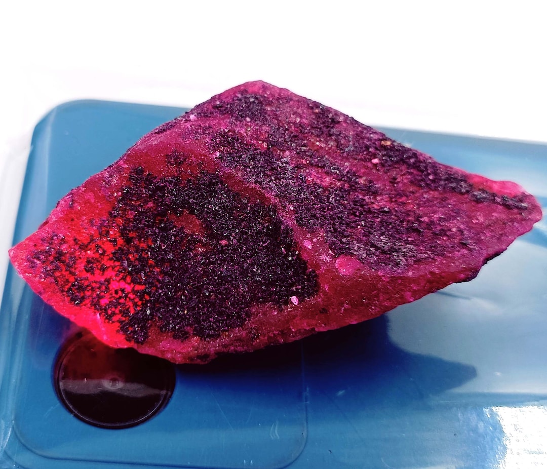 Rocks and Minerals Natural Pigeon Blood Red Ruby 300-350 Ct Certified ...