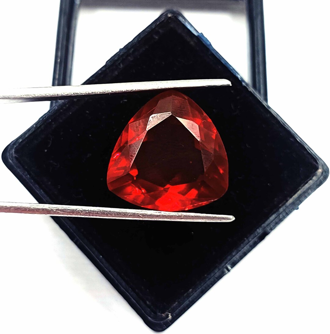 Ruby Semi-transparent Natural Ruby 18-19 Ct Certified Loose Gemstone ...