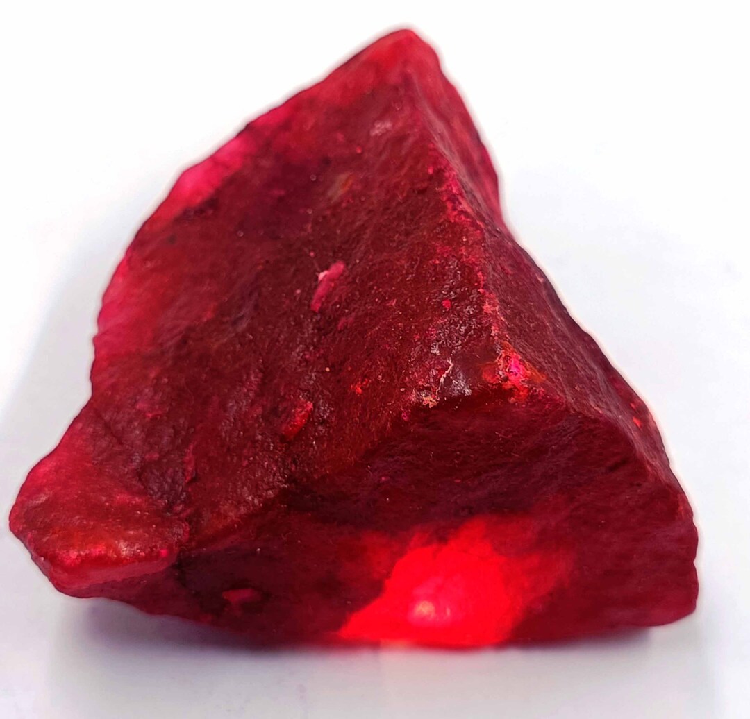 Ruby 600-650 Carat Natural African Red Ruby Loose Gemstone Engraved ...