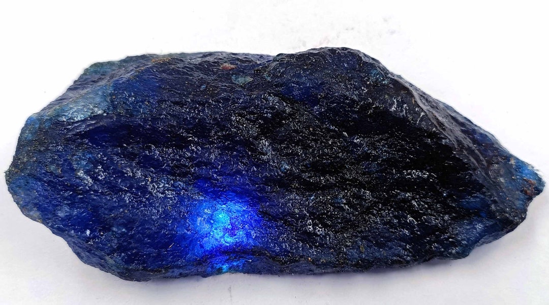 Sapphire Natural !! 550-600 Ct Certified Loose Gemstone African Blue ...