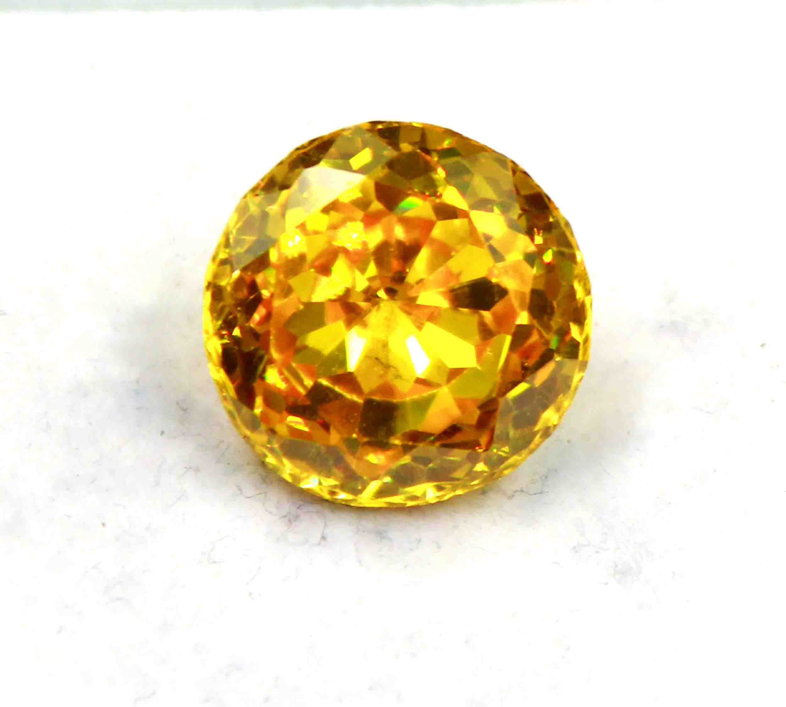 Yellow Spinel Gemstone 19.85 Ct Certified Natural VVS | Etsy