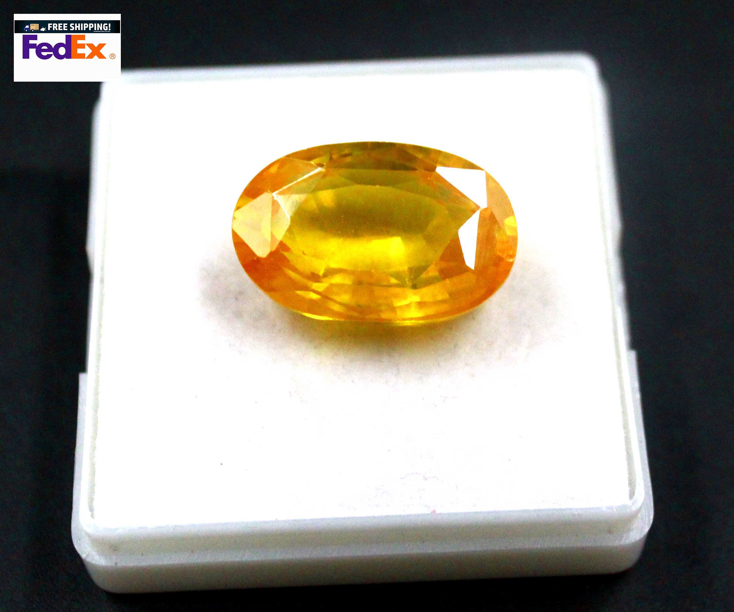 Beautiful Yellow Spinel 48.70 Ct Certified Natural | Etsy