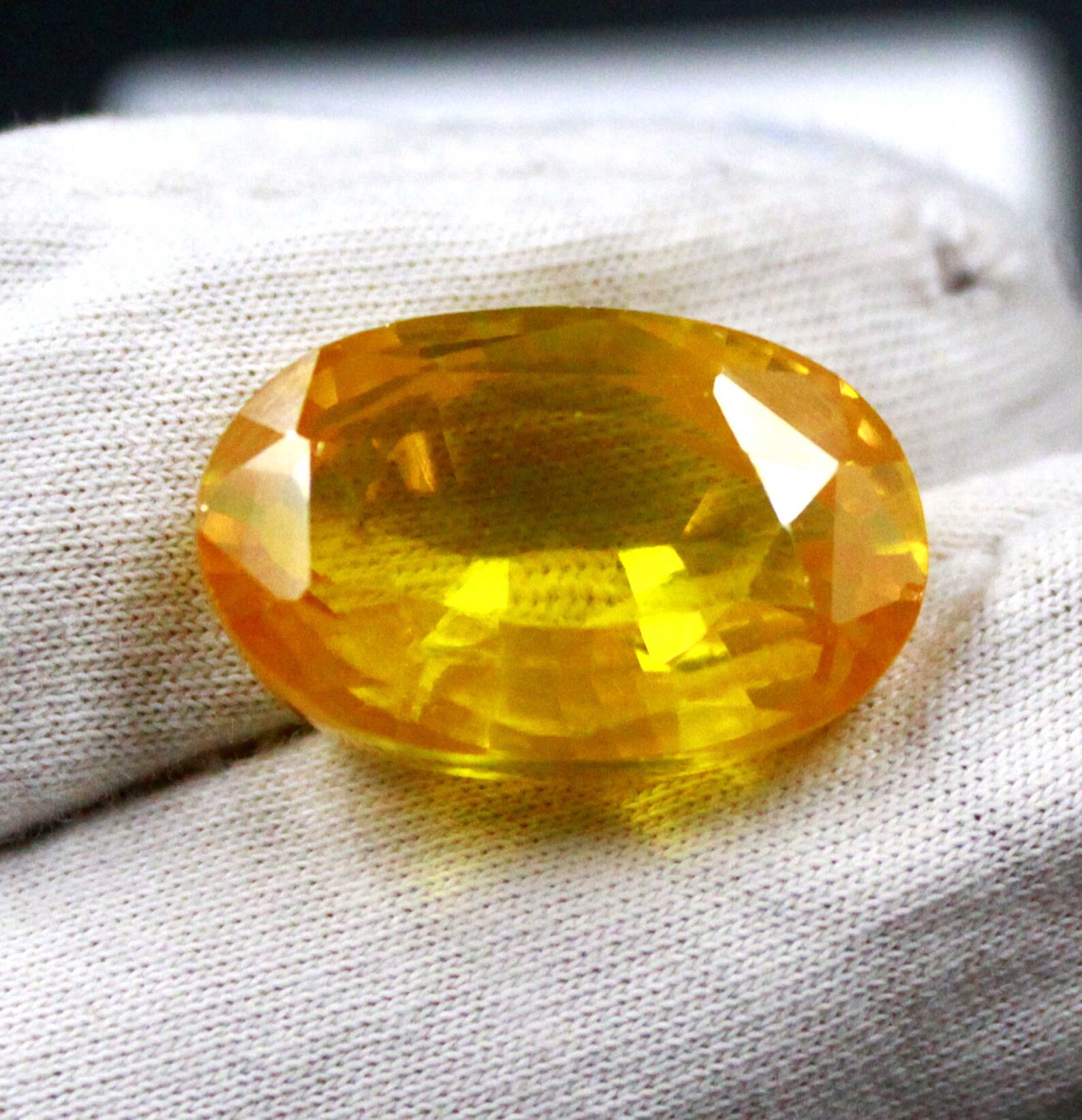 Beautiful Yellow Spinel 48.70 Ct Certified Natural | Etsy