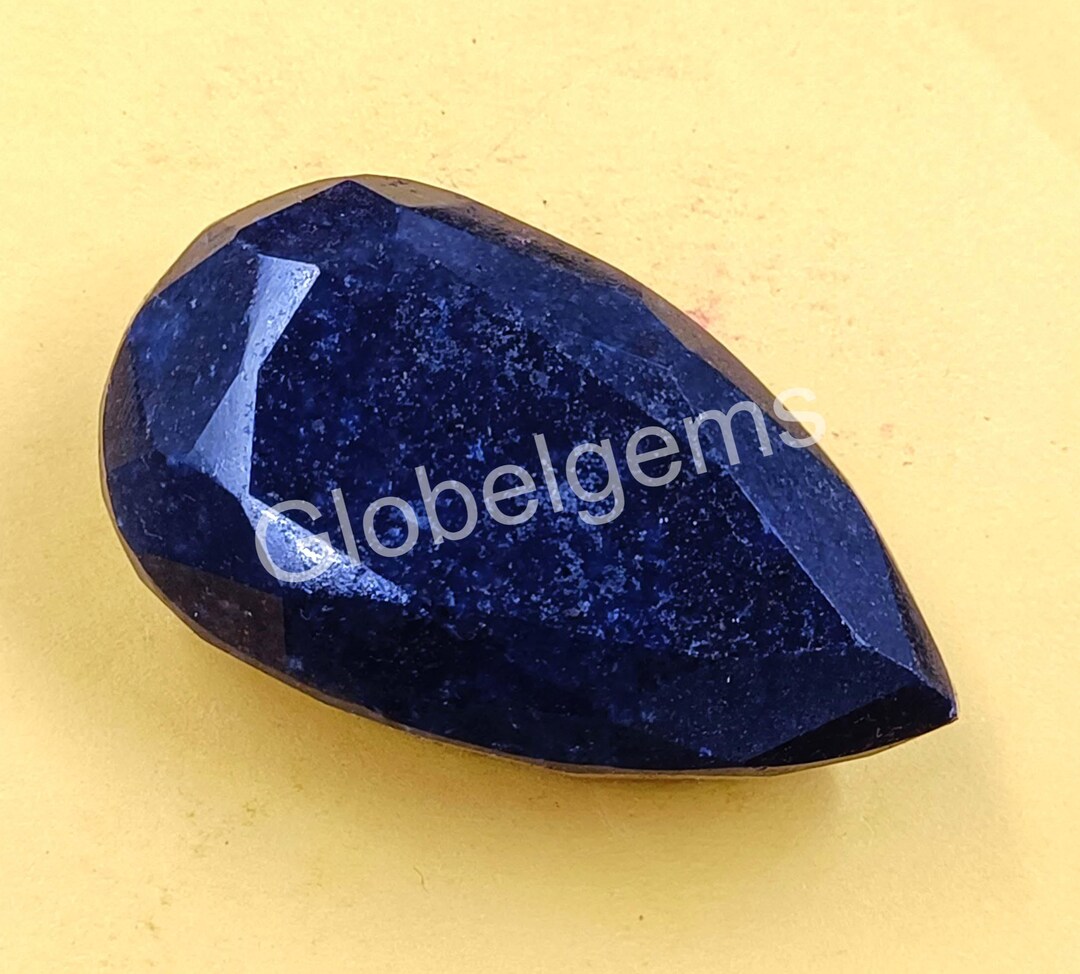 Blue Sapphire Natural 345.60 Ct Certified Opaque Transparency From ...