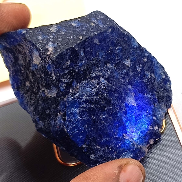 Raw Uncut Sapphire - Etsy