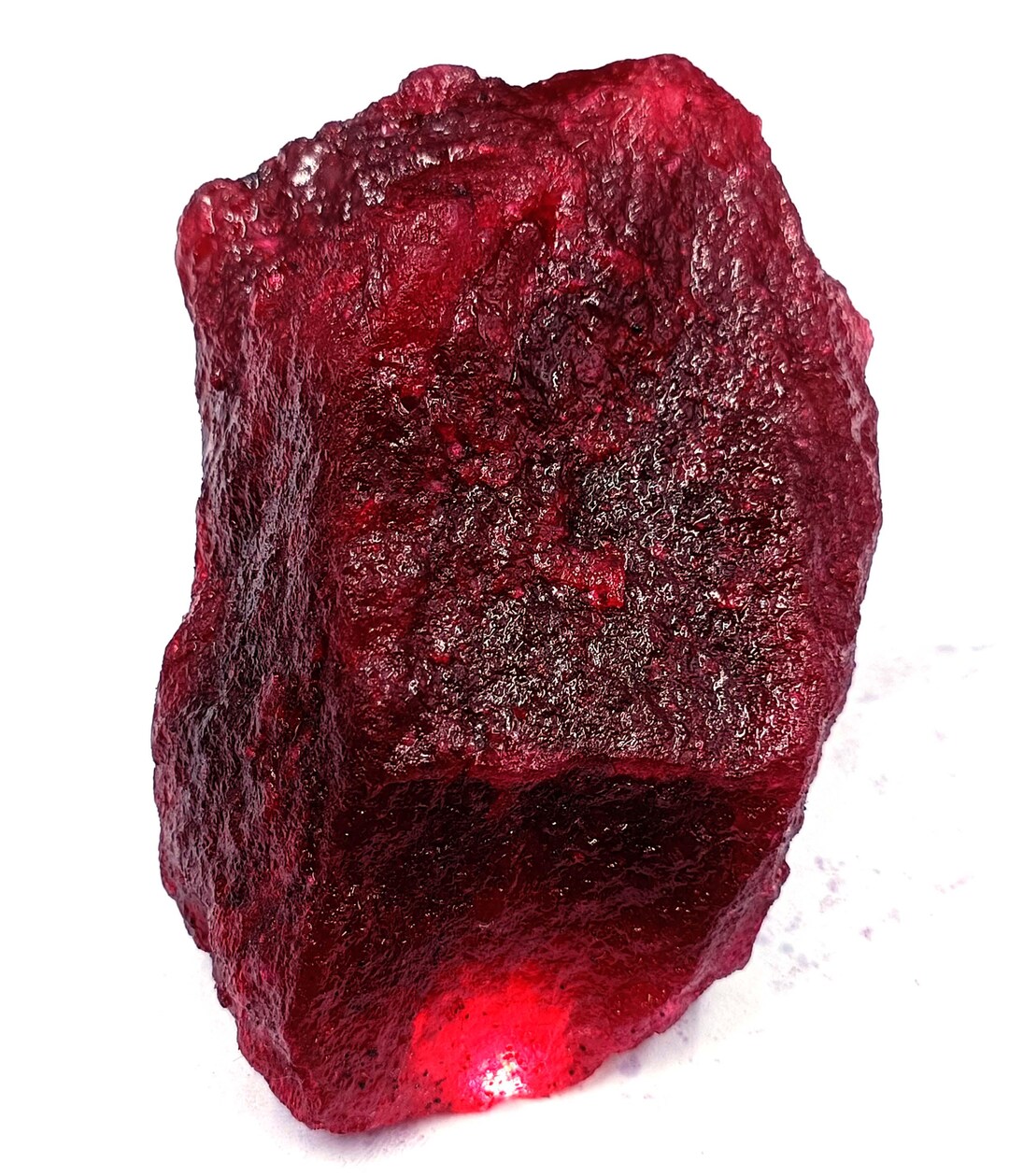 African Ruby Rough Stone 1396.5ct | Huge Natural Uncut Ruby | Rare Raw ...