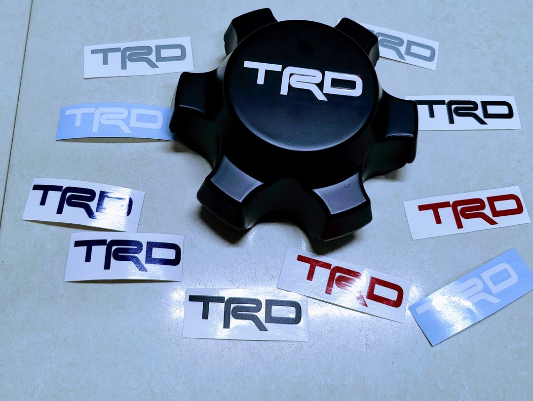 Wheel Inlay Insert Center Cap Vinyl Decal for TRD 4runner Multiple ...