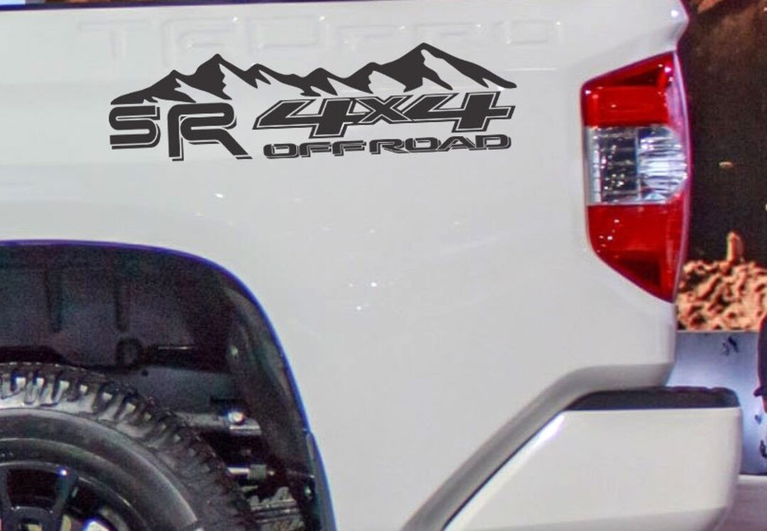 SR 4X4 Mountain Theme Vinyl Decal for TRD Multiple Colors - Etsy