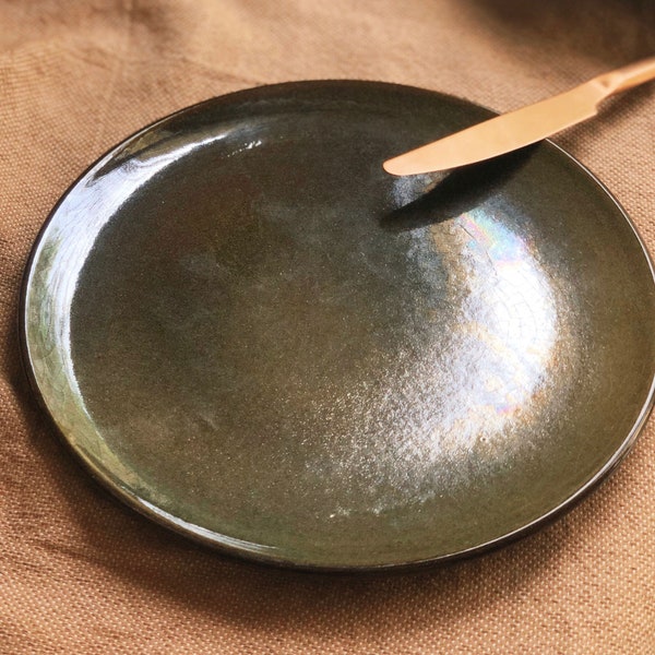 Olive Green Handmade Pottery - Etsy