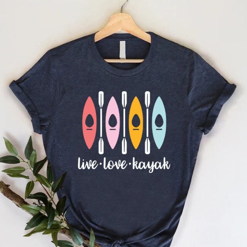 Kayaking Women Tshirt - Etsy